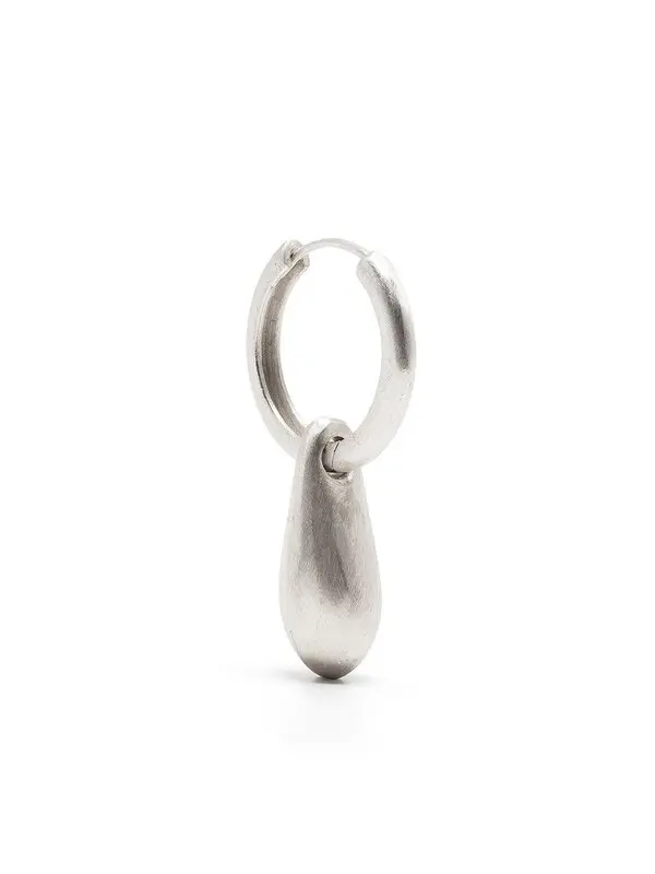 PARTS OF FOUR Matte Sterling Drop Single Earring