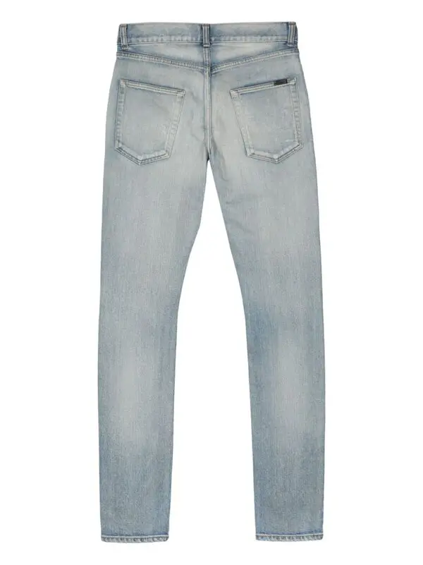 Saint Laurent Ripped Skinny Jeans