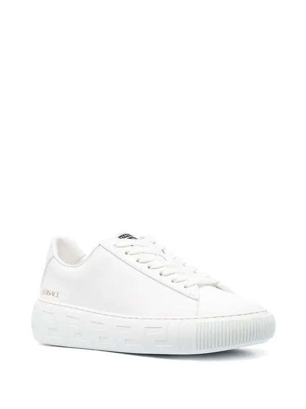 Versace La Greca Lace-up Sneakers