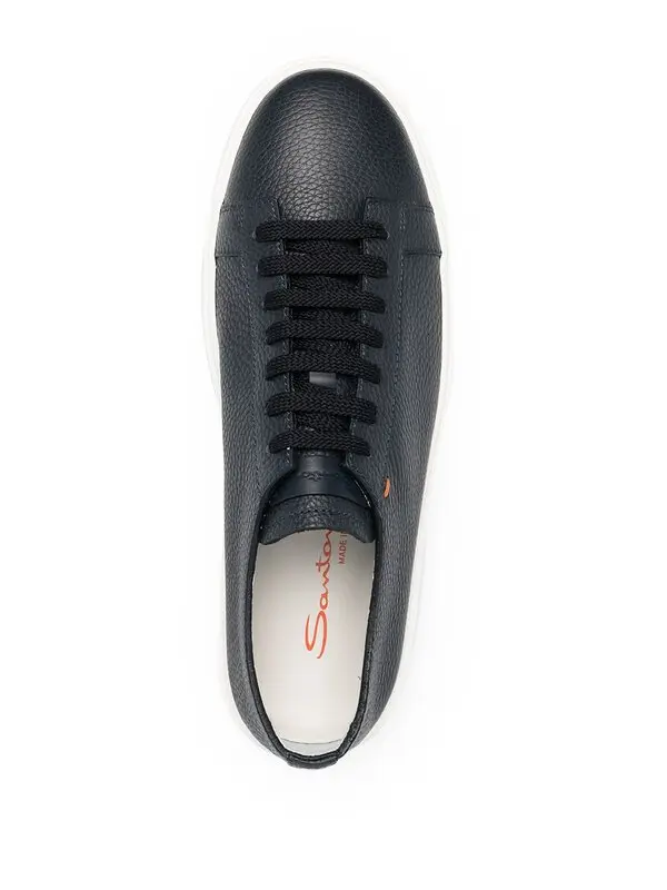 Santoni Logo Low-top Sneakers