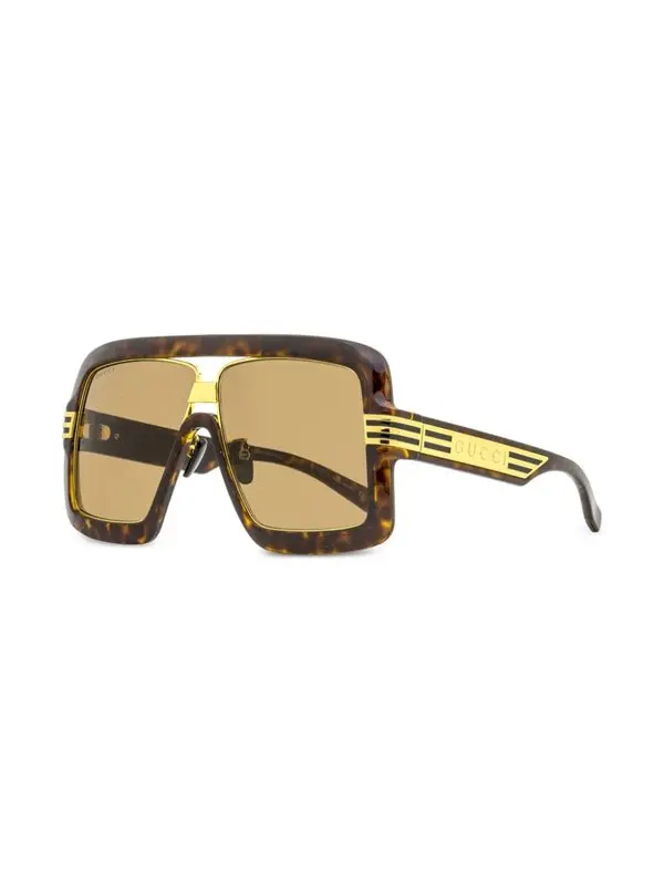 Gucci Oversize-frame Tinted Sunglasses