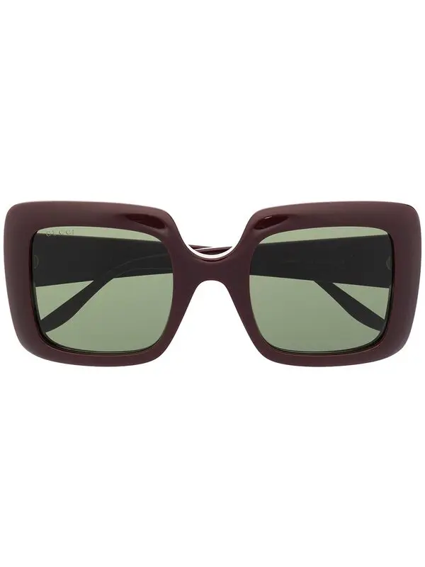 Gucci Interlocking G Square-frame Sunglasses