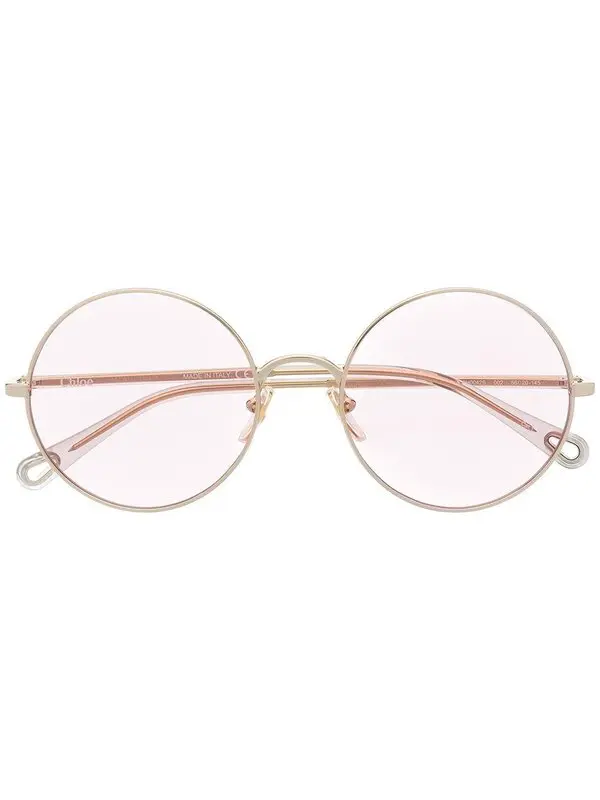 Chloé Demi Convertible Sunglasses - Gold