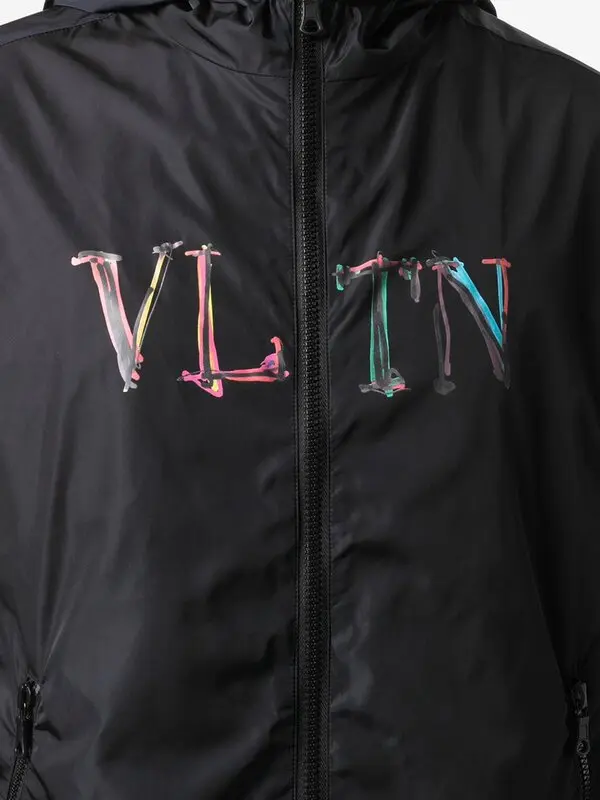Valentino Garavani Vltn Hooded Jacket