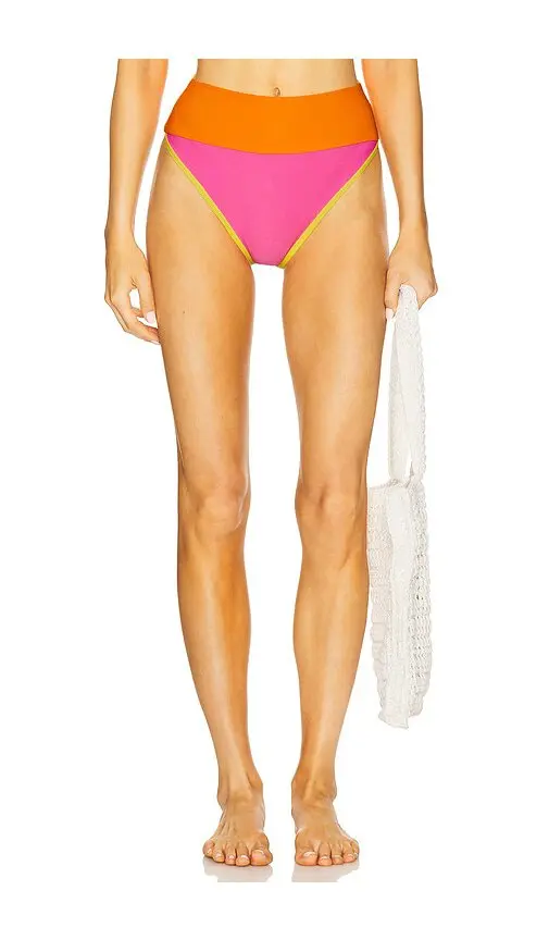 Beach Riot Emmy Bikini Bottom - Soleil Colorblock