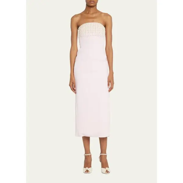 JIMMY CHOO Sacora Faux Pearl Sandals