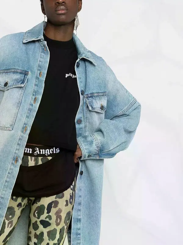 Palm Angels Cut-out Logo T-shirt