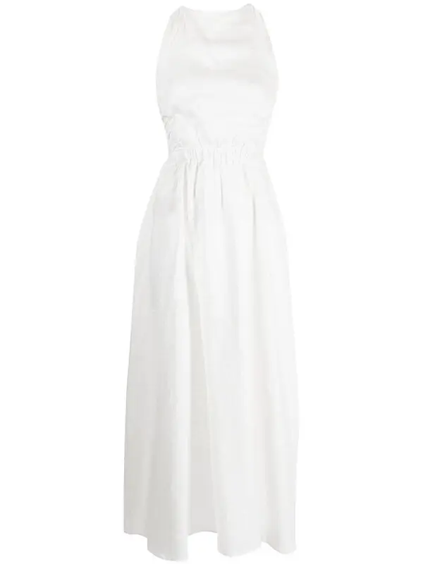 SIR. Alena Linen Maxi Dress