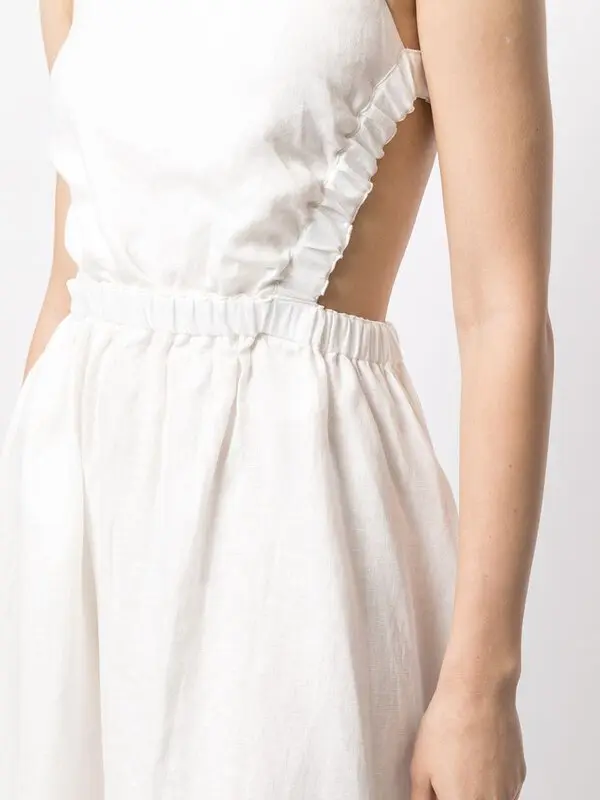 SIR. Alena Linen Maxi Dress