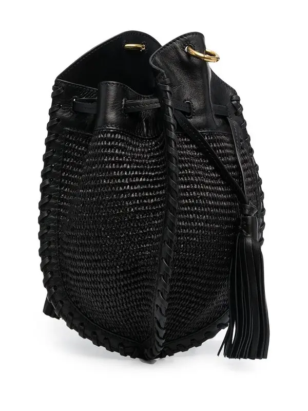 Isabel Marant Radja Woven Bucket Bag