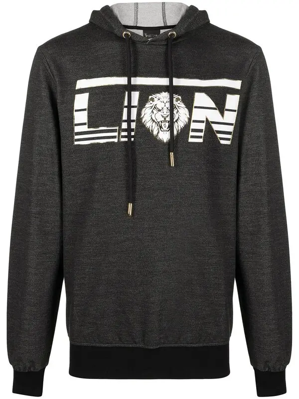 BILLIONAIRE Cotton-blend Hoodie - Black