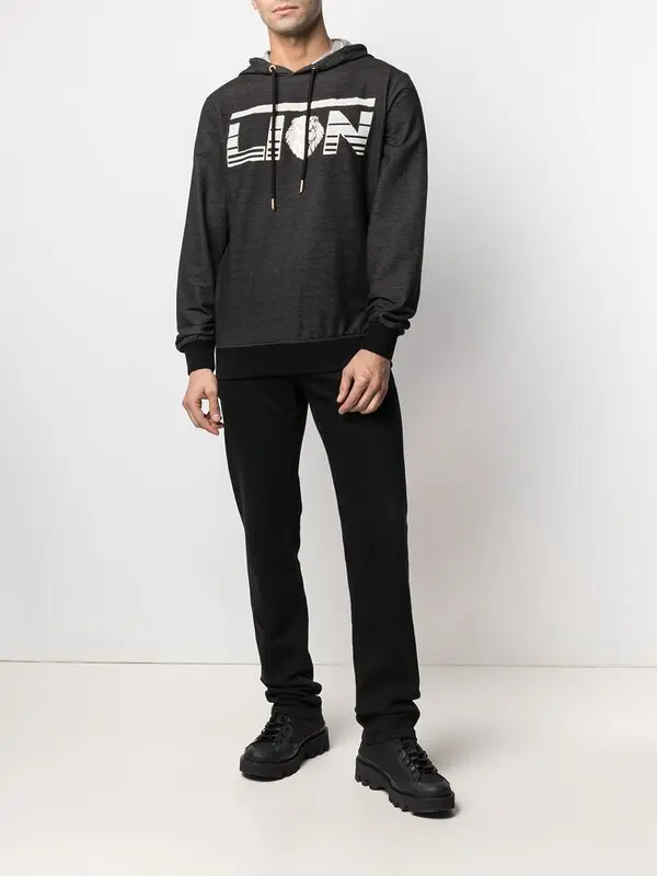 BILLIONAIRE Cotton-blend Hoodie - Black