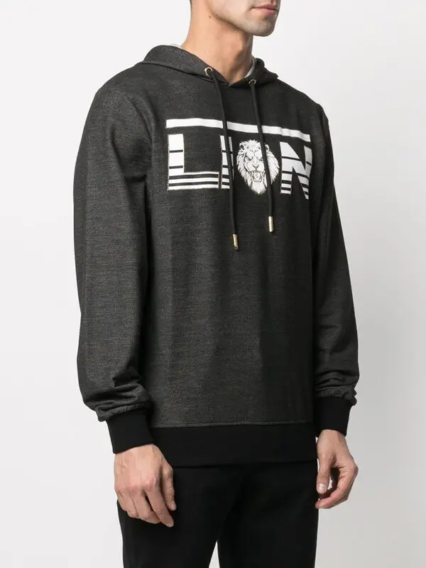 BILLIONAIRE Cotton-blend Hoodie - Black