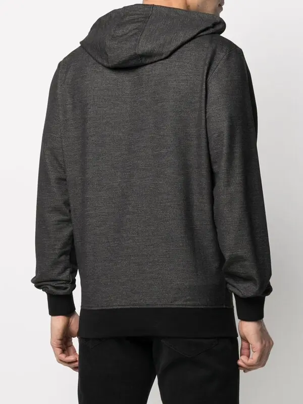 BILLIONAIRE Cotton-blend Hoodie - Black