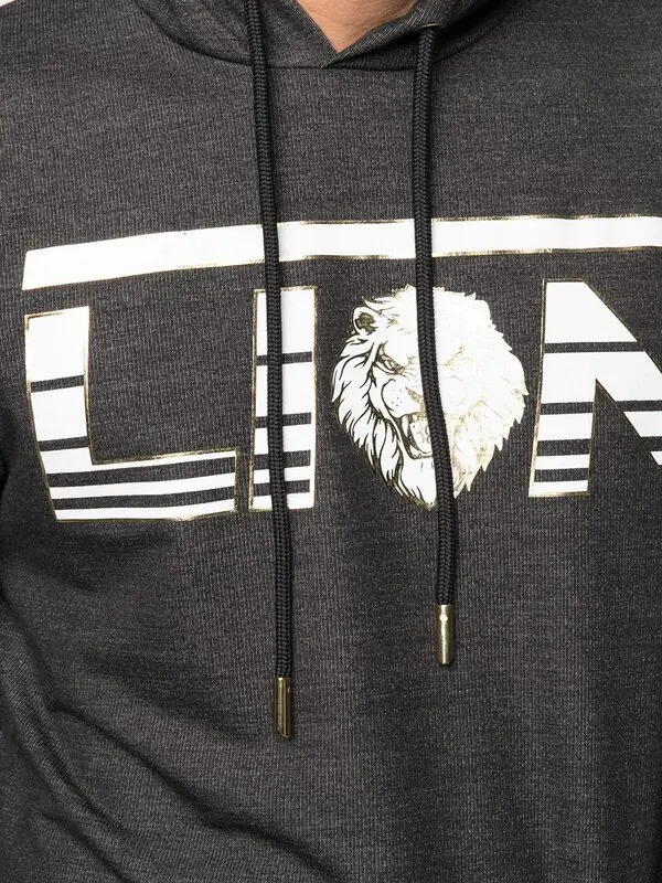 BILLIONAIRE Cotton-blend Hoodie - Black