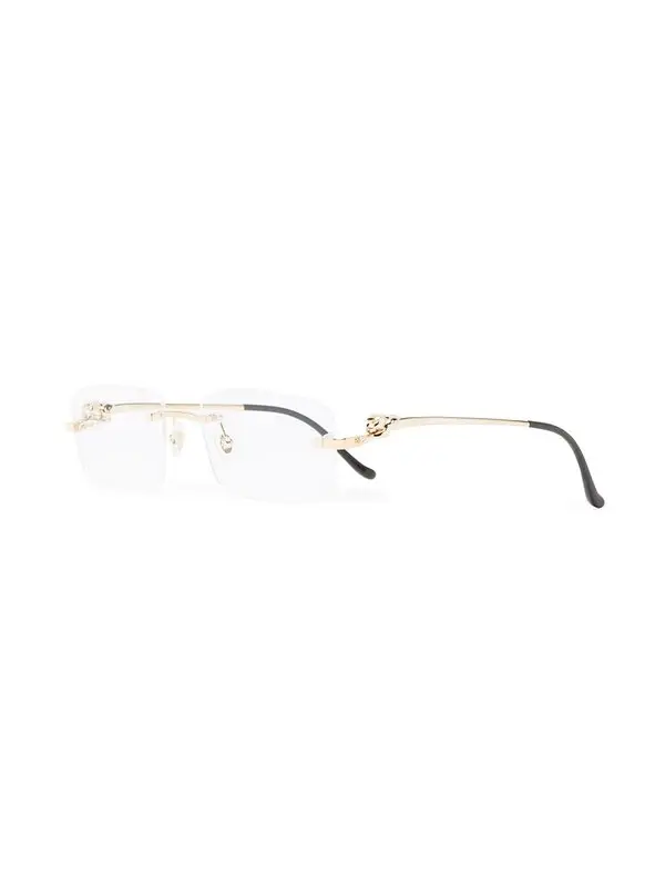 CARTIER Rectangle Frame Eyeglasses