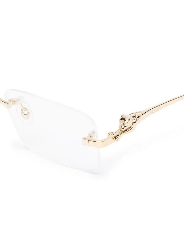 CARTIER Rectangle Frame Eyeglasses
