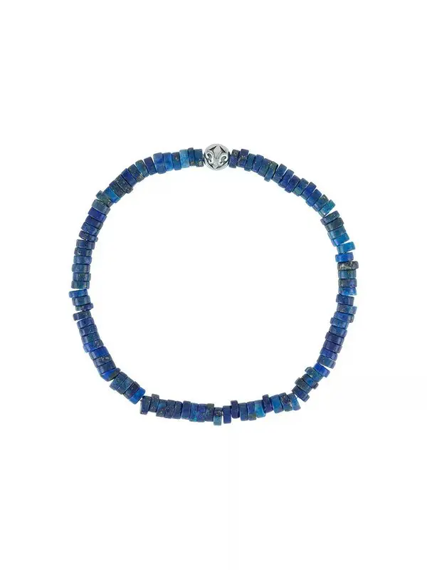 NIALAYA JEWELRY Lapis Lazuli Beaded Bracelet