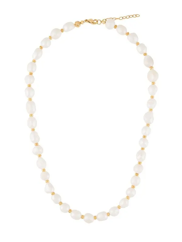 NIALAYA JEWELRY Freshwater Pearl Choker - White