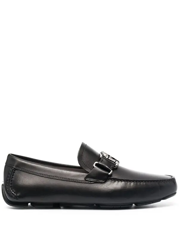 FERRAGAMO Logo-plaque Loafers