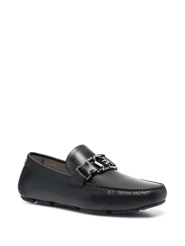 FERRAGAMO Logo-plaque Loafers