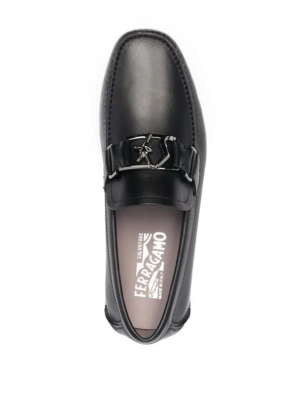 FERRAGAMO Logo-plaque Loafers