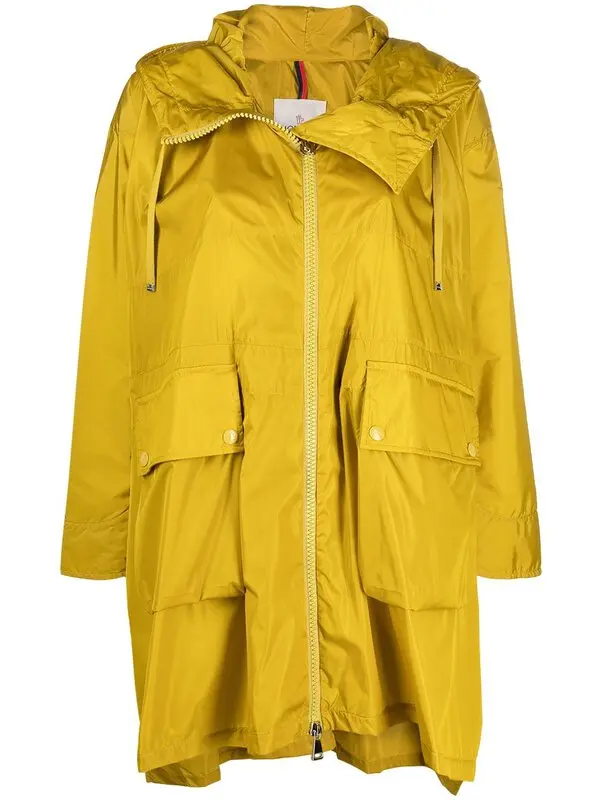 Moncler High-low Rain Coat