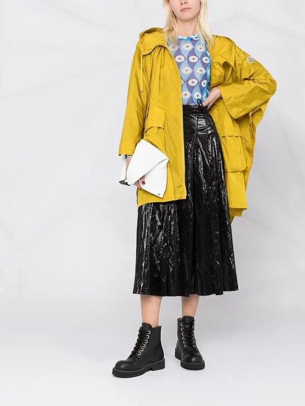 Moncler High-low Rain Coat