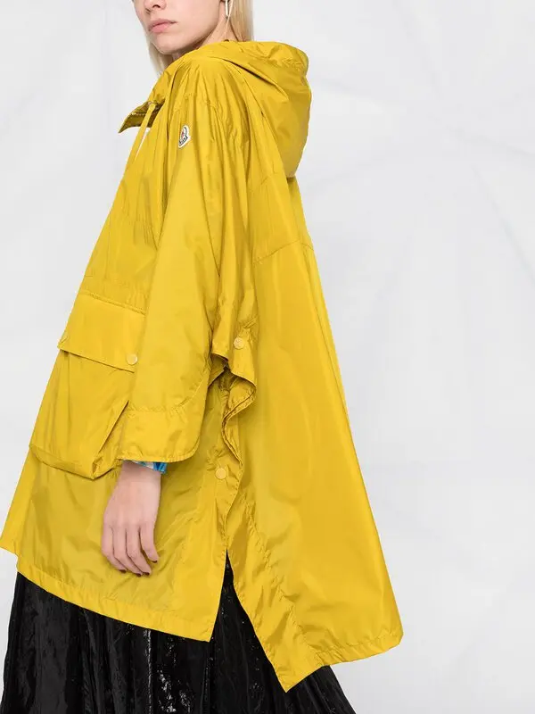 Moncler High-low Rain Coat