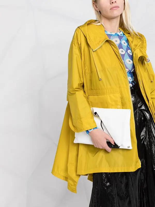 Moncler High-low Rain Coat