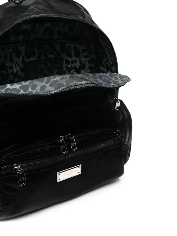 Dolce & Gabbana Logo Plaque Backpack
