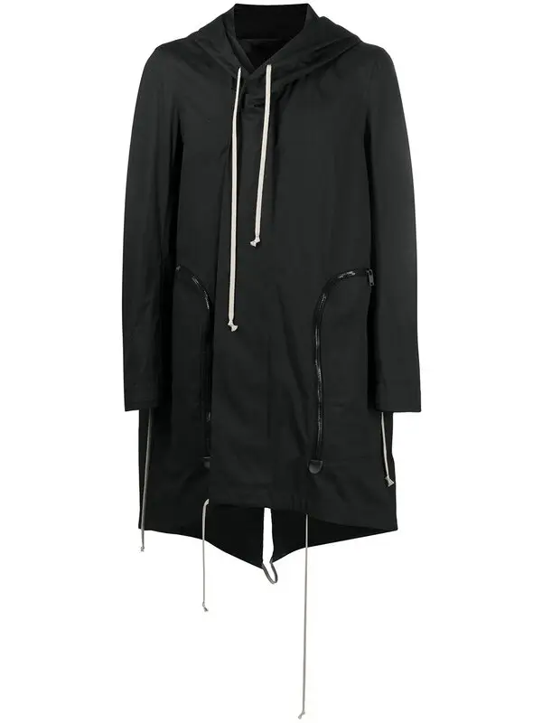 Rick Owens Oversized Hooded Parka