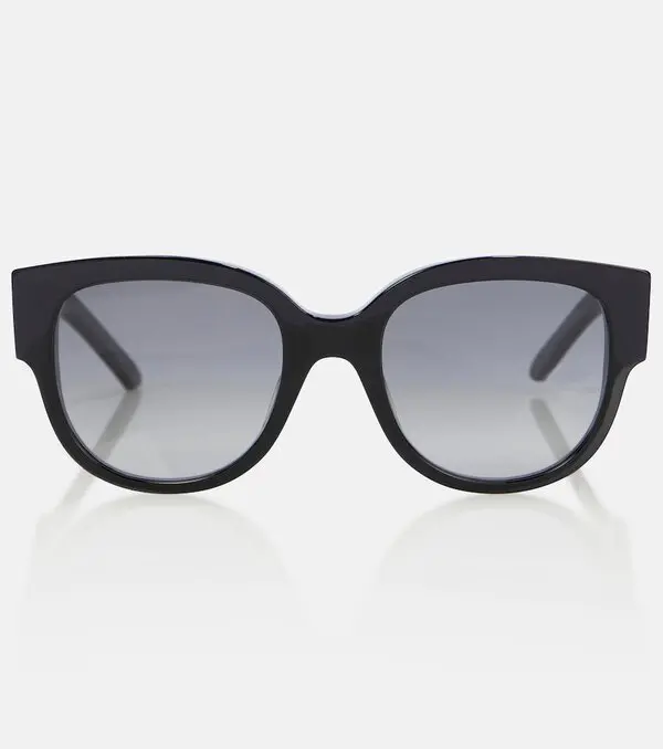 Dior Wildior Bu Square Sunglasses - Black