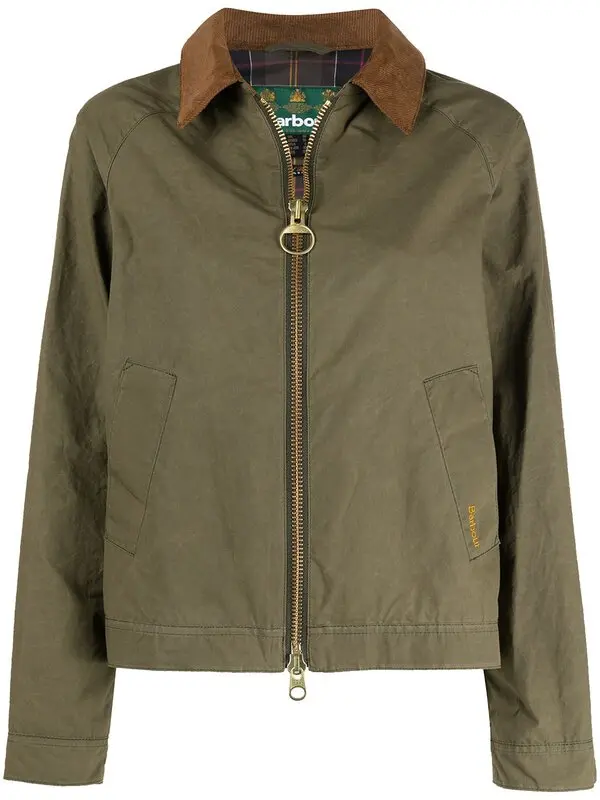 Barbour Corduroy Collar Bomber Jacket