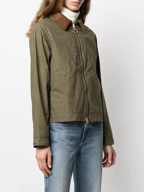 Barbour Corduroy Collar Bomber Jacket