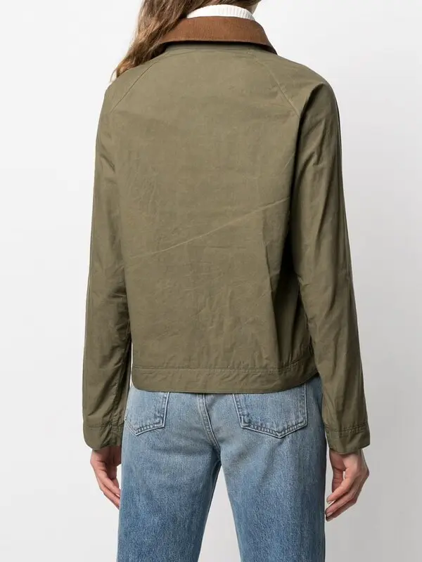 Barbour Corduroy Collar Bomber Jacket