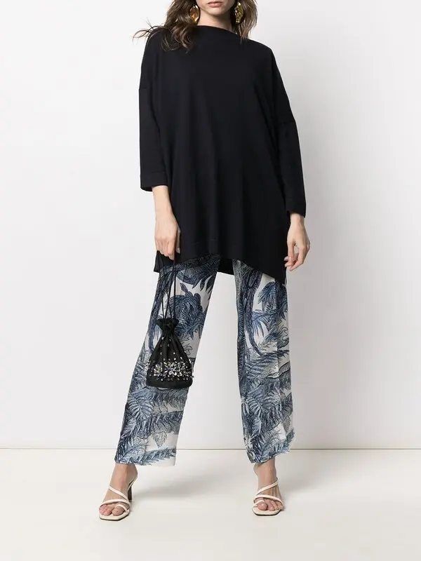DANIELA GREGIS Boat Neck Knit Jumper