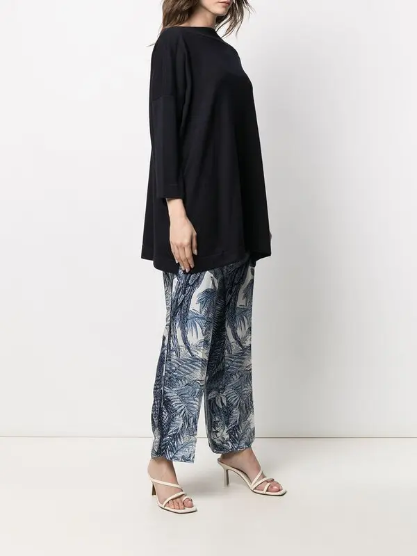 DANIELA GREGIS Boat Neck Knit Jumper