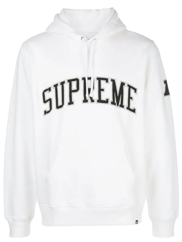 Supreme Raiders 47 Logo-print Hoodie - White
