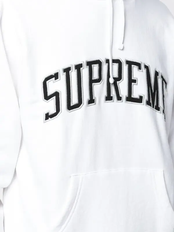 Supreme Raiders 47 Logo-print Hoodie - White