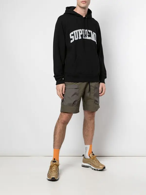 Supreme X Nfl X Raiders '47 Hoodie - Black