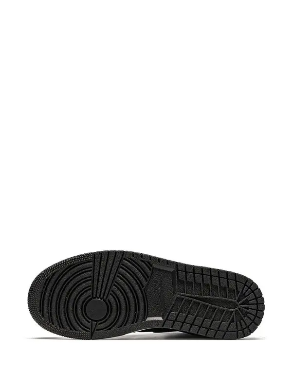 JORDAN Air 1 Mid Hyper Royal Sneakers - Black