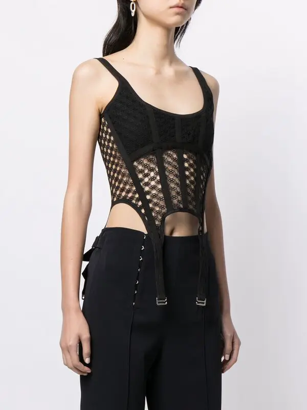 Crocheted Lace Corset