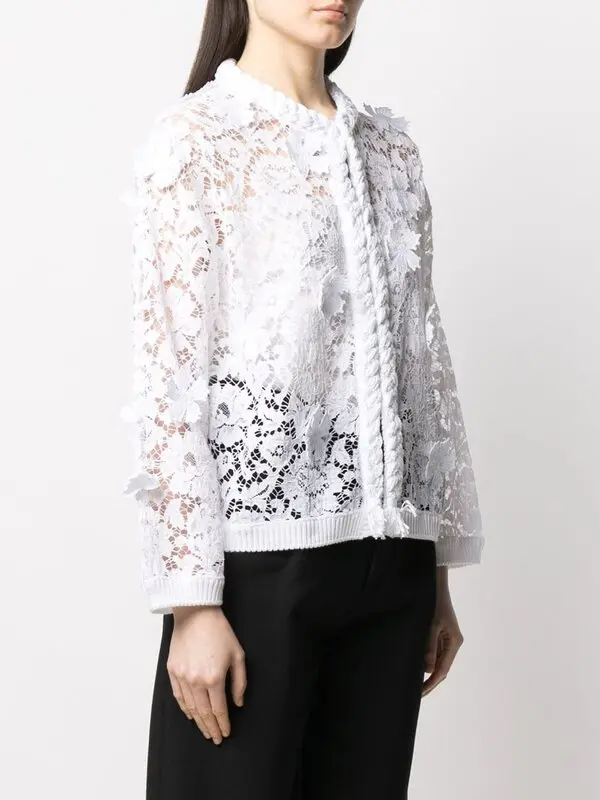 Valentino Garavani Floral Lace Cardigan
