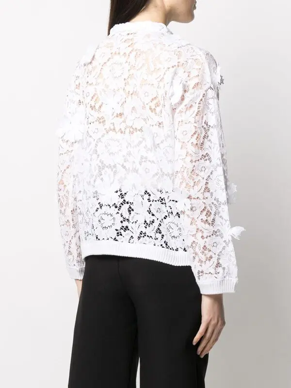 Valentino Garavani Floral Lace Cardigan