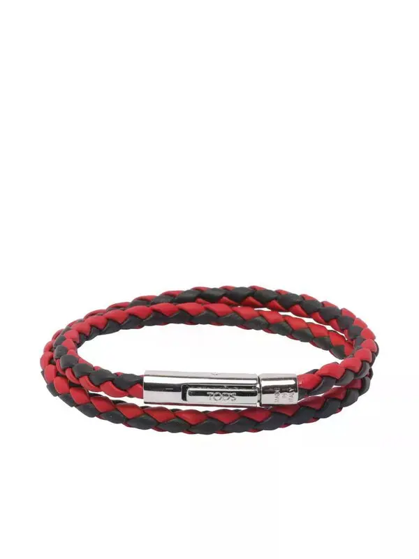 TOD'S Woven Bracelet - Red