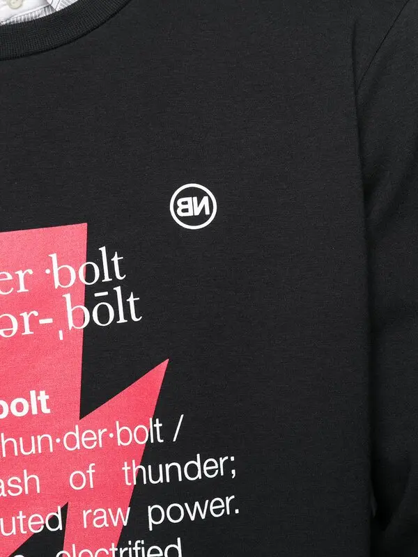 Neil Barrett Thunderbolt Print Sweatshirt