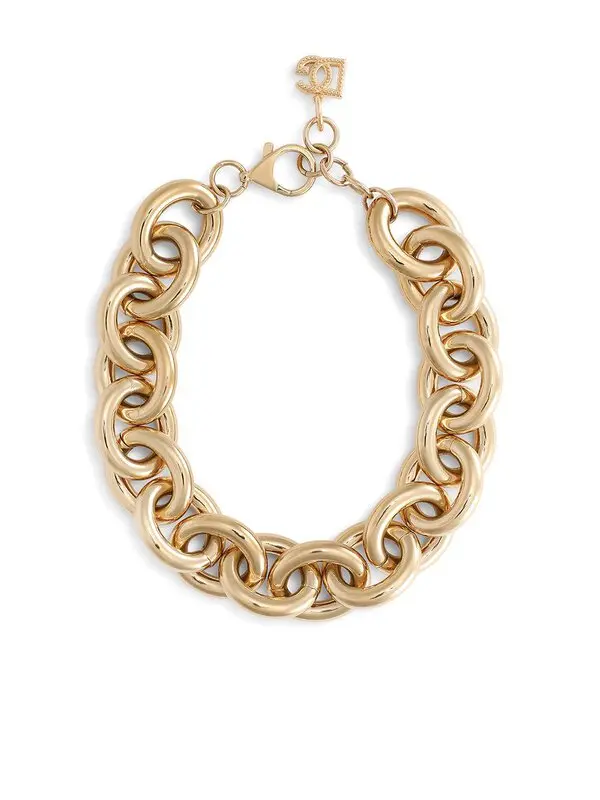 Dolce & Gabbana Chunky Rolo Chain Necklace - Gold