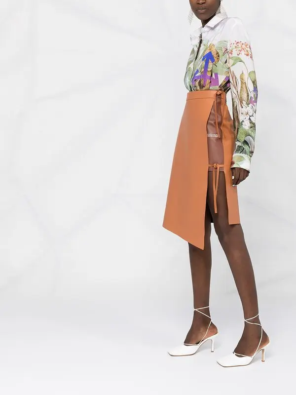 Off-White New Botanical Silk Shirt