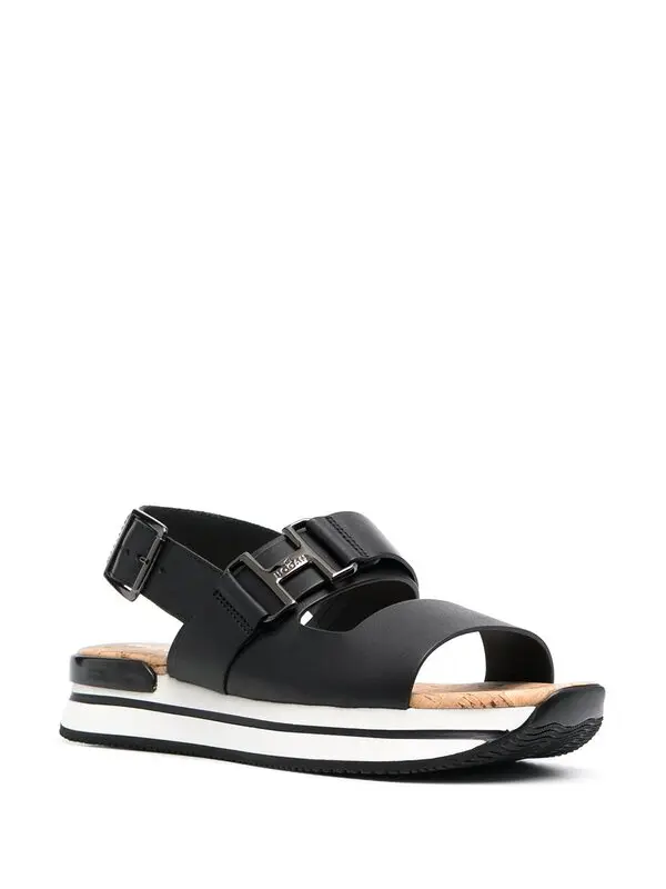 Hogan Flatform Sandals